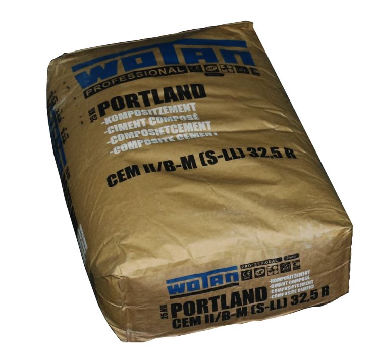 Portlandcement in zak 25kg | Buitenbart.nl