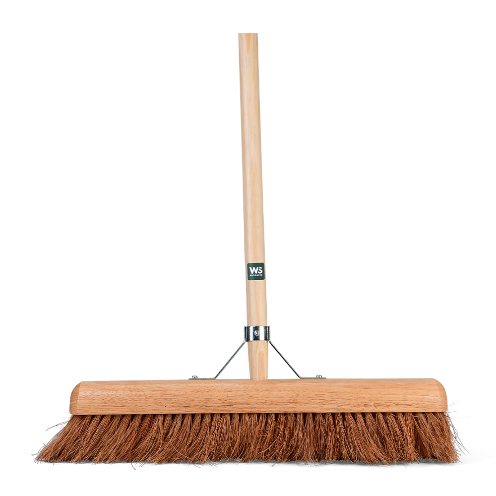 WS Bezem 50 cm met verankerde steel